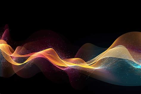 premium photo minimalistic abstract background with dynamic data