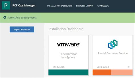 Configuring Pivotal Container Service Pks In Pcf Ops Manager Dashboard