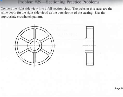 Solved Problem Sectioning Practice Problems Convert The Chegg