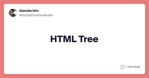 Html Tree