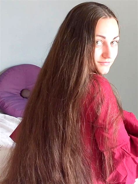 Video Rapunzels Floor Length Hair Shoot Bts