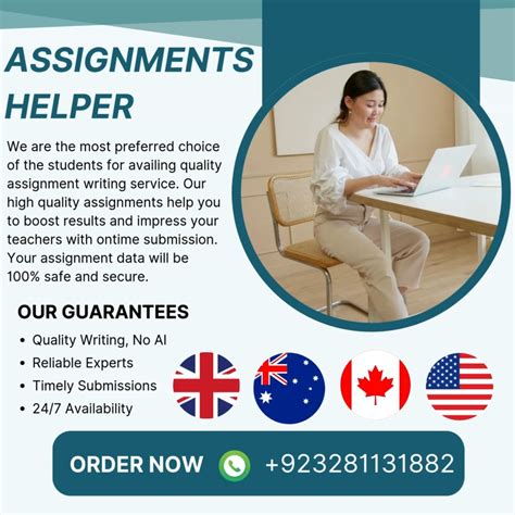 Assignments Helper For Students We Provide The Best Assignment