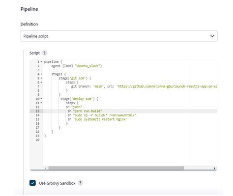 Github Krishna Gbulaunch Reactjs App On Ec2 With Jenkins