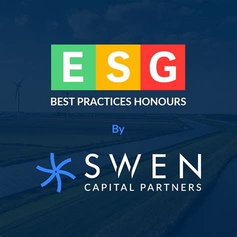 10th Esg Best Practices Honours By Swen Swen