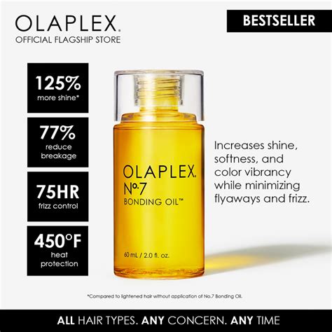 Olaplex No 7 Bonding Oil 60ml Shopee Malaysia