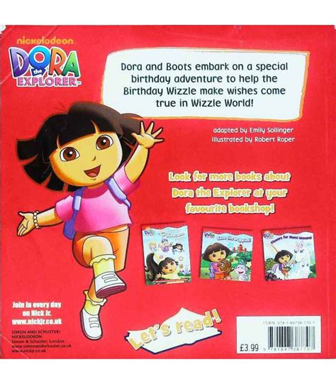 Dora The Explorer Wizzle Wishes Doras Big Birthday Adventure
