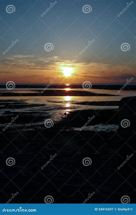 Cape Cod Beach At Sunset Stock Image Image Of Resort 54916597