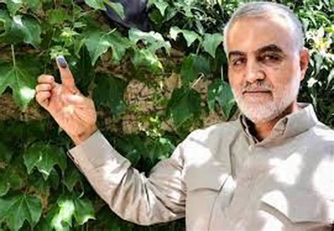 تصویری از آخرین حضور حاج قاسم در انتخابات