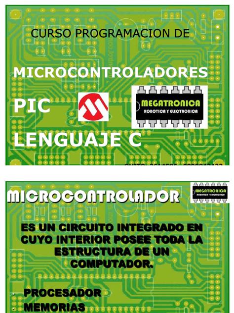 Pdf Curso Pic Ccs Compiler Megatronica1 Dd Pdf Microcontrolador