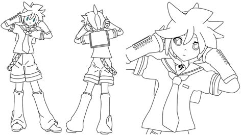 Len Kagamine Reference Sheet By Reishiba On Deviantart