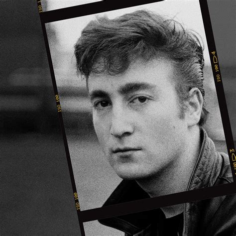 John Lennon Silhouette Face