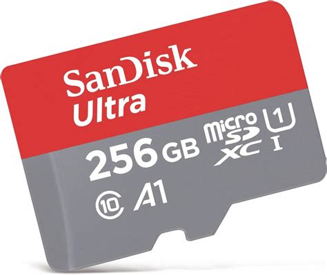 Sandisk 256gb Ultra Microsdxc Uhs I Memory Card With Adapter Up To 150mb S C10