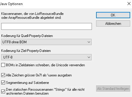 Encoding Problems With Java Parser 1 General Passolo RWS Community