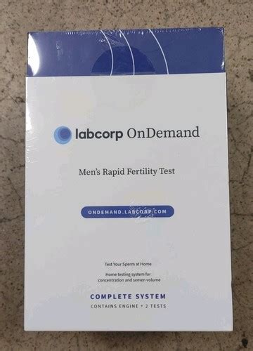 Labcorp Male Fertility Test Exp 5152026 Ebay