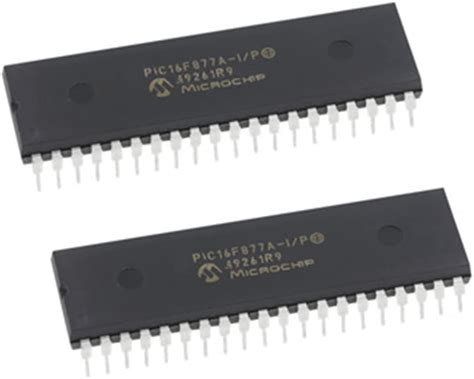 1pcs pic16f877a i p pic16f877a pic16f877 16f877a i p dip 40