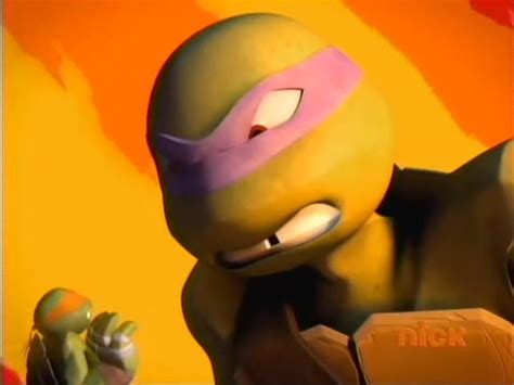 Image Angry Donnie Staring At Mikey Png Tmntpedia Fandom Powered