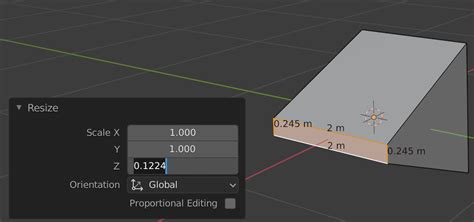How Do I To Type In Values To Scale Faces In Edit Mode In The Z Axis Modeling Blender