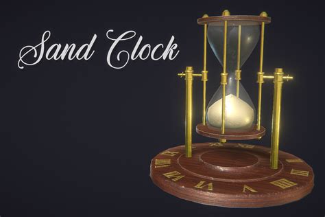 Sand Clock 3d Interior Unity Asset Store