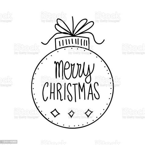 크리스마스 Bauble 벡터 손 장식 귀여운 낙서 스타일의 낙서 일러스트를 그린 하얀 배경에 고립 된 새해와 크리스마스 트리 장식 디자인 요소 인사말 카드 템플릿 0명에