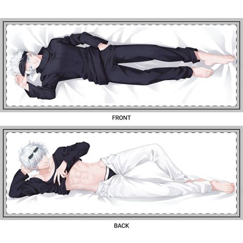 Anime Male Character Body Pillow Dakimakura Two Sided Illustration Etsy