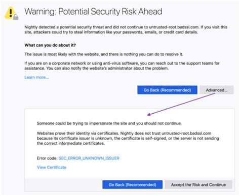 Firefox 66 Update Redesigns SSL Error Messages SSL Dragon