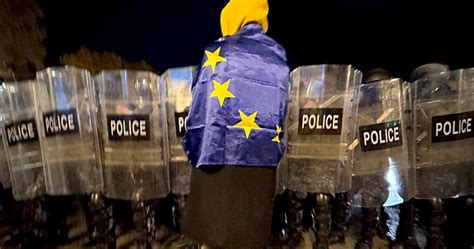 Протесты в Грузии из за приостановки евроинтеграции причины митинга что происходит Новости Mail