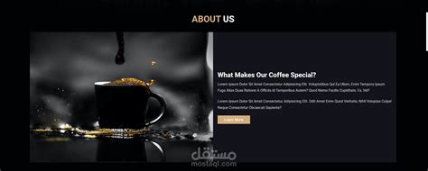 تصميم موقع بصيغة Html And Css And Js مستقل