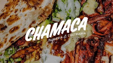 Chamaca Taquería And Coctelería Mexicana Brand Identity Behance