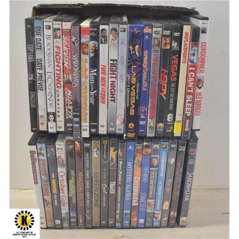 Flat Of Assorted Dvd Movies