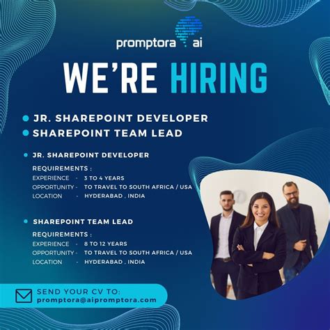 Promptoraai On Linkedin Hiring Sharepointdeveloper Teamlead