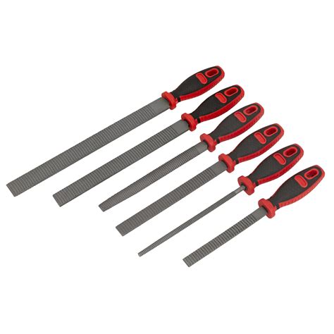 Rasp File Set 6pc Akr06 Sealey