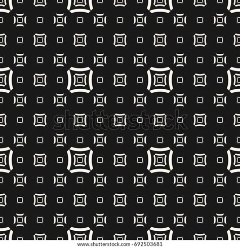 Geometric Seamless Pattern Different Sized Outline Stock Vector Royalty Free 692503681