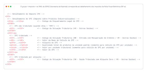 Grid Sistemas Desvendando A Estrutura Do Xml Da Nota Fiscal