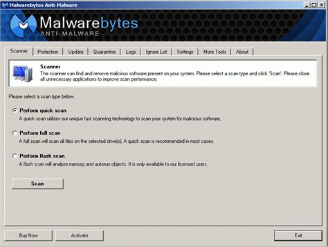 Malwarebytes Antimalware Free Version Installation And Usage