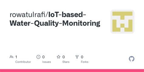 Github Rowatulrafi Iot Based Water Quality Monitoring