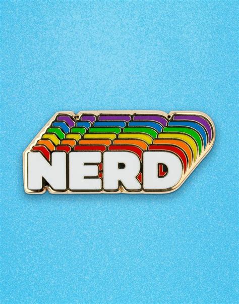 Sanshee Nerd Pride Pin Nerd Pride Pin Nerd