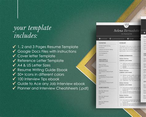Resume Template Google Docs CV Template Google Docs Resume Template With Monogram Google Docs