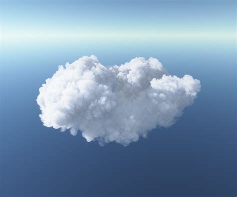 Artstation 60 Fluffy Clouds 3d Vdb Format Blender File Unreal