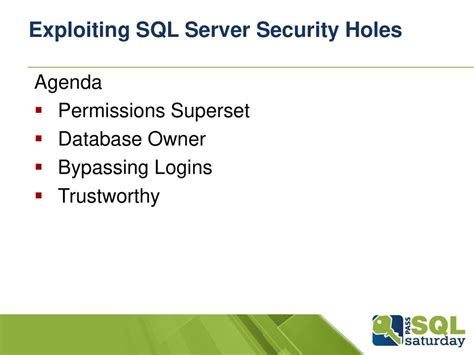 exploiting sql server security holes ppt download