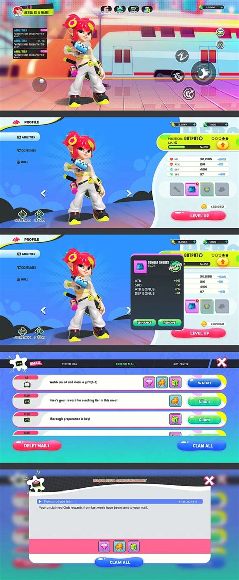 欧美卡通游戏ui风格 花瓣网