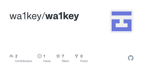 GitHub Wa Key Wa Key