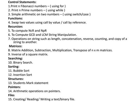 Simple C Programs Saraswathi Ramalingam Ppt