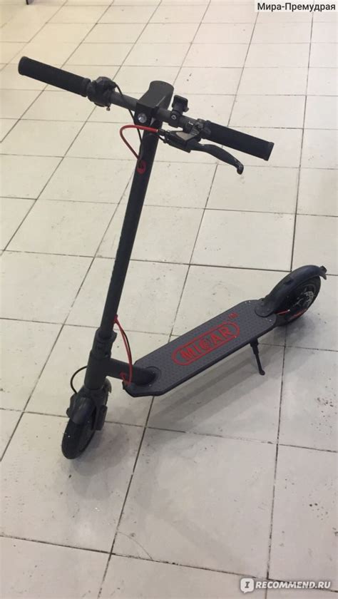 Электросамокат Micar Skyline electric scooter 36 v, 7,8 ач - «Полезный ...