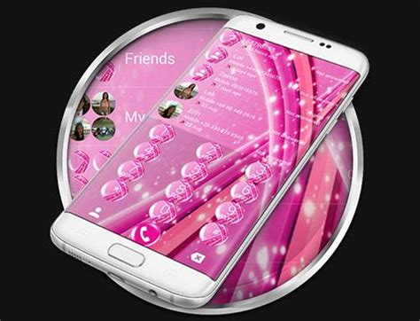 Dialer Theme Sparkling Pink Apk สำหรับ Android ดาวน์โหลด