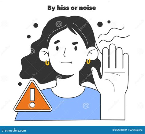 Natural Gas Leakage Detection By Hiss Or Noise Pipeline Defect Tracking Stock Vector