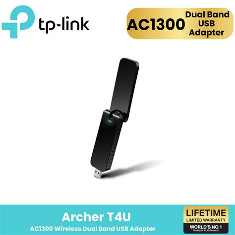 TP Link Archer T U AC Dual Band USB Adapter ตวรบสญญาณ WiFi High Gain Wireless ผาน