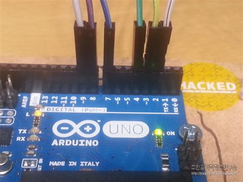 아두이노 우노arduino Uno 푸시 버튼 Push Button 네이버 블로그