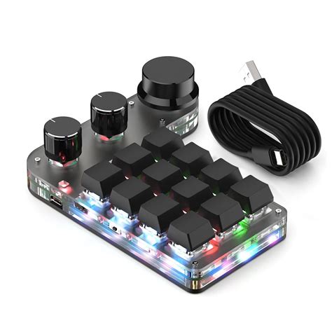 Chaxin Programmable Shortcut Key Bluetooth Compatible Clicky Keyboard