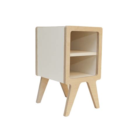 Greenwood Bedside Table With Shelf Elula Furniture