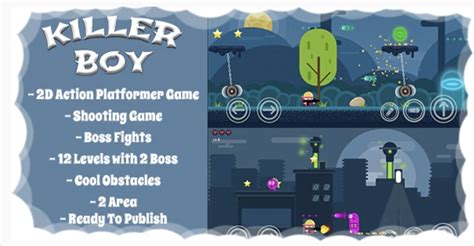 Killer Boy 2d Action Platformer Mobileandroid Game Unity Game